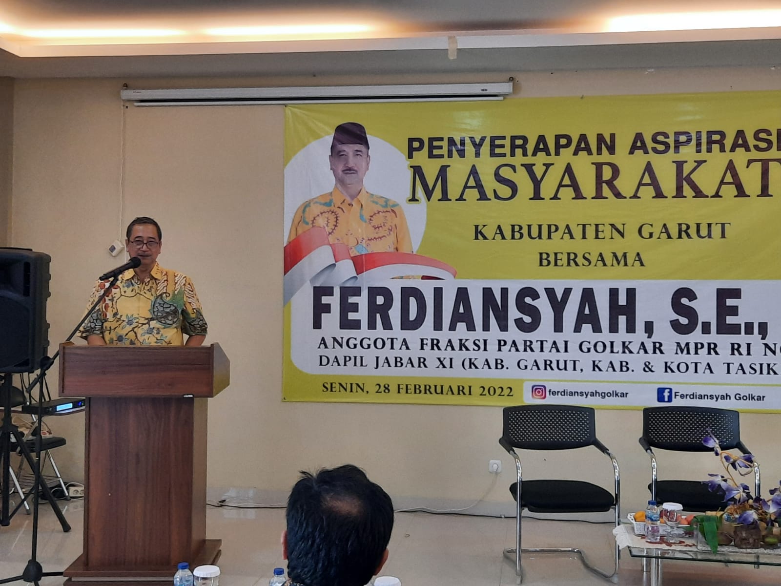 Ferdiansyah Menerima Pandangan Masyarakat Mengenai Sidang Tahunan MPR ...