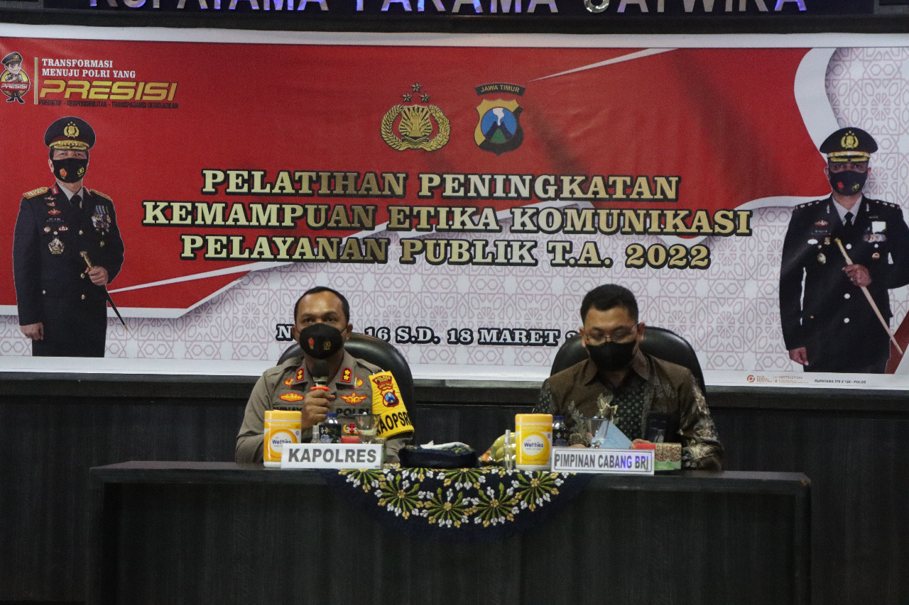 Menuju Polri Presisi, Kapolres Ngawi Pimpin Pelatihan Komunikasi ...
