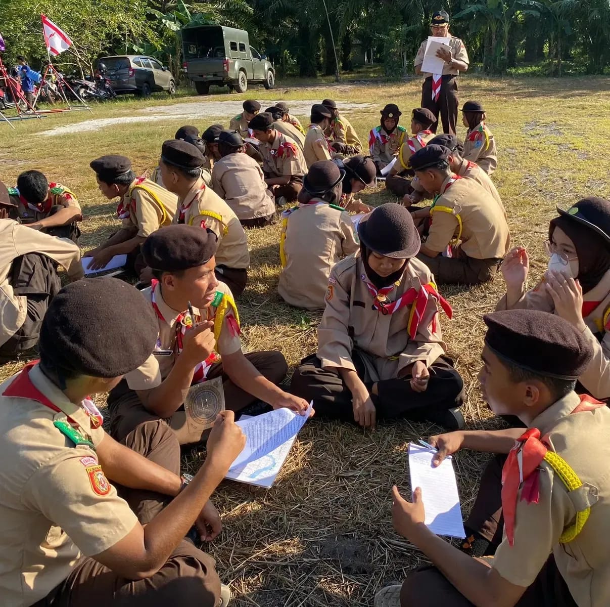 Membentuk Generasi Tangguh Kodim 1015/Sampit Gelar Persami Saka Wira ...