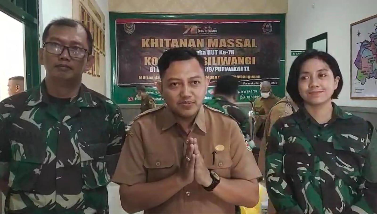 HUT Kodam III Siliwangi ke 78, Kodim 0619 Purwakarta Menggelar Sunatan Massal | Kontrol News