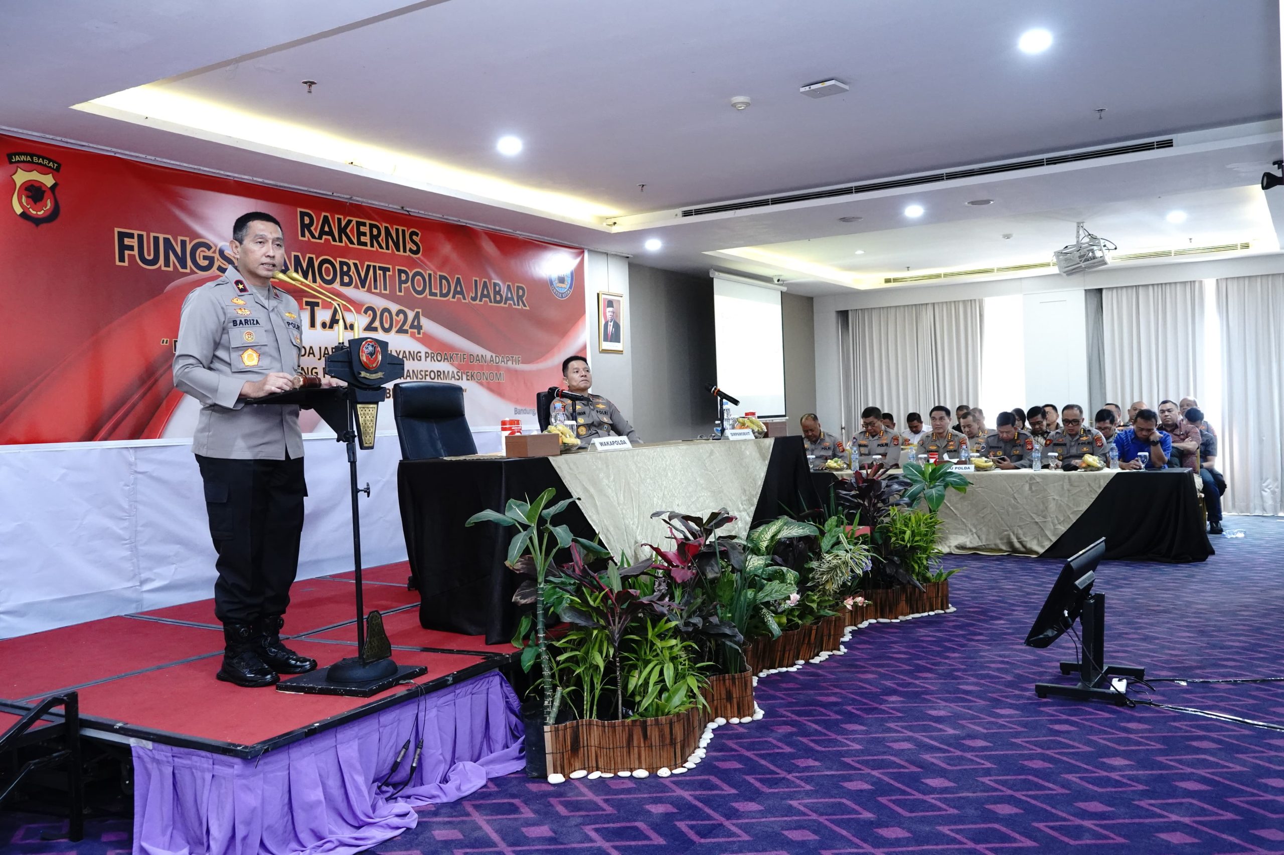 Wakapolda Jabar Buka Rakernas Fungsi Pengamanan Objek Vital (Pam Obvit ...